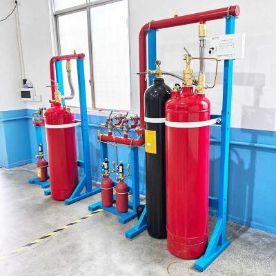 China IG541 Inert Gas Fire Suppression System for Financial Archives for sale