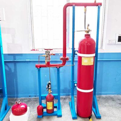 China Gas IG100 Clean Agent Fire Suppression System For Battery Production Workshop for sale