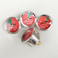 China High Precision Nitrogen Pressure Gauge For FM200 Fire Suppression Systems for sale