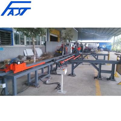China CNC Hydraulic Angle Iron Punching Processing Machine In Steel Construction for sale