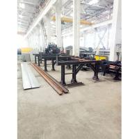 China Steel Construction CNC C Channel Steel Beam Punching Marking Shearing Production Line for sale