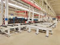 China CNC H I Beam Drilling Sawing Line for Sale CNC H Beam Production Line CNC H Beam Sawing Drilling Line for sale