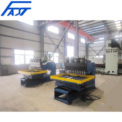 China FASTCNC Gantry Beam Multi Spindle Drill Head Tube Plate Boring Drilling And Milling Machine For Metal Sieve Plate for sale