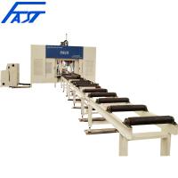 China Steel Construction China CNC 3D Beam Drill Band Saw Production Line for sale
