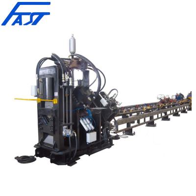 China Tower Fabrication Machinery FASTCNC Angle Line Iron CNC Hydraulic Metal Shearing Marking Punching Manufacturing Machine for sale