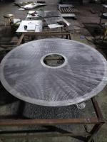 China Jinan FASTCNC Screen Plate To Paper Mill, Sieve Plate For Paper Plant for sale