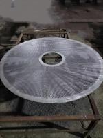 China Jinan FASTCNC Screen Plate To Paper Mill Plant, Sieve Plate For Paper Plant Paper Machinery for sale