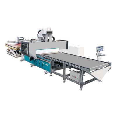 China E4-1530D 6*8 ATC Nesting CNC Auto Loading And Unloading Nesting CNC Router Machine For Wood Furniture for sale
