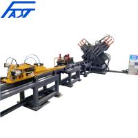 China JX3635 CNC Angle Drilling, Marking And Shearing Line (HEEL UP Location Of Angle - /\) for sale