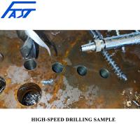 China Construction Structure High Speed CNC Plate Drill Machine For Flanges 1000*1000mm for sale