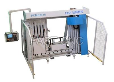 China CNC Electrical Cabinets Front Panel Steel Cabinet Drilling Milling Machine PCMC4016 for sale