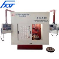 China Jinan Customized CNC Double-Spindle Round Parts Drilling Machine Model FLZ500-30-2 Exported to Russia for sale