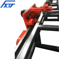 China Cnc Punching Line - Hydraulic / For Angle Pieces / For Flat Steel Bar BCJ400 Exported To Australia for sale