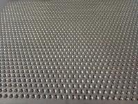 China Taper Hole Round Hole Stainless Steel Drilling Metal Mesh Screen Sheet Plate 2 Cr13 Heat Treatment for sale