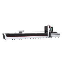 China 4 Axis Steel Laser Cutting Machine Automatic Fiber Square Tube Pipe Profile Steel Cutting Machine for sale