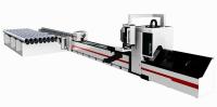 China 4 Axis Steel Laser Cutting Machine Automatic Fiber Square Tube Pipe Profile Steel Cutting Machine for sale