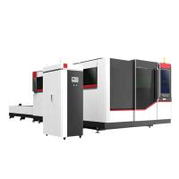 China High Accuracy Steel Laser Cutting Machine Dual Working Table CNC Plate Steel Fiber Laser Cutting Machine for sale