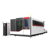 China Dual Table Steel Laser Cutting Machine 12kw 15kw  Fiber Laser Cutting Machine for sale