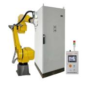 China High Effciency Laser Welding Robot Machine Yellow Blue For Metal Box for sale