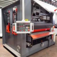 China Pioneer Automatic CNC Metal Deburring Chamfering Wire Drawing Machine for sale