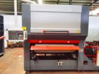 China Pioneer Automatic CNC Metal Deburring Chamfering Wire Drawing Machine for sale