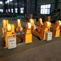 China 10-300T Welding Rotator Machine Adjustable Welding Turning Roller for sale