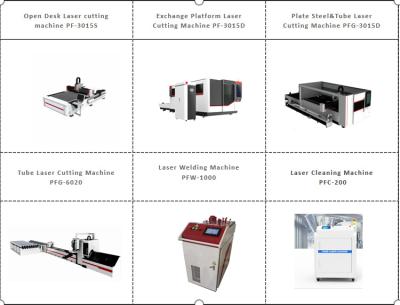 China PFG-3015 Pioneer Laser Pipe Plate Steel Cutting Machine 18000KG for sale