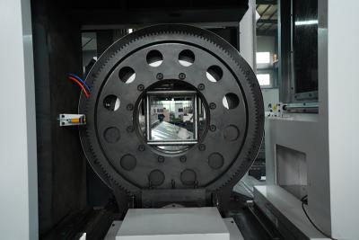 China 20mm Cutting Thickness Fiber Tube Cutting Machine High Productivity for sale