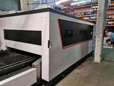 China 3015 Fiber Laser Cutting Machine 3000w IPG Laser Power Source For Mild Steel Stainless Steel Aluminum for sale