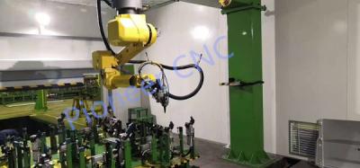 China CNC Welding Robot Industrial Laser Welding Equipment 2000w For Metal Work for sale