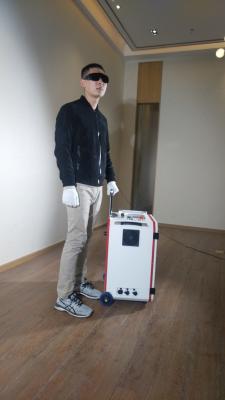 China High Productivity Rust Laser Cleaning Machine Continuous Pulse Laser Cleaning Machine for sale