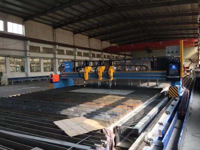 China Straight CNC Plasma Cutting Machine Flame Cutting Gantry Metal Cutting Machine for sale