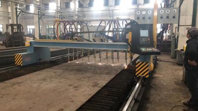 China Straight CNC Plasma Cutting Machine Flame Cutting Gantry Metal Cutting Machine for sale