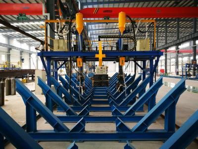 China H Beam Straight Seam Gantry Welding Machine 20000KG Automatic Welding Machine for sale