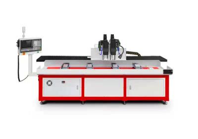 China Efficient High Speed Hot Melt CNC Pipe Drilling Machine With Tapping Milling for sale