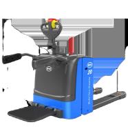 China BYD 2.0T Electric Pallet Truck with 2000kg Capacity and 24V Battery for Warehouse Logistics for sale