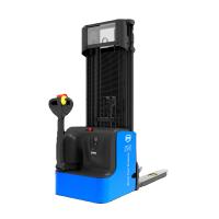China BYD S14PS 1.4T Electric Pallet Stacker with 1400kg Capacity and 3200mm Lift Height for Warehouse Operations for sale