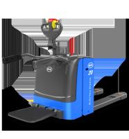 China BYD S14PS 1.4T Electric Pallet Stacker with 1400kg Capacity and 3200mm Lift Height for Warehouse Operations for sale