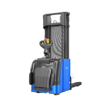 China BYD SZ14PS-G 1.4T Pallet Stacker with 3200mm Lift Height and 24V Lithium Battery for Warehouse Operations for sale