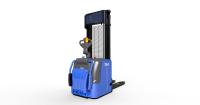 China BYD SZ14PS-G 1.4T Pallet Stacker with 3200mm Lift Height and 24V Lithium Battery for Warehouse Operations for sale