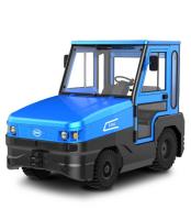 China BYD Q30TJS-3.0T Electric Station Tractor 3000kg Capacity 24V Battery for Warehouse Use for sale