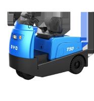 China BYD QD50-5.0T Electric Passenger Tractor - 5000kg Tow Capacity, 48V Battery System for Warehouse Operations for sale