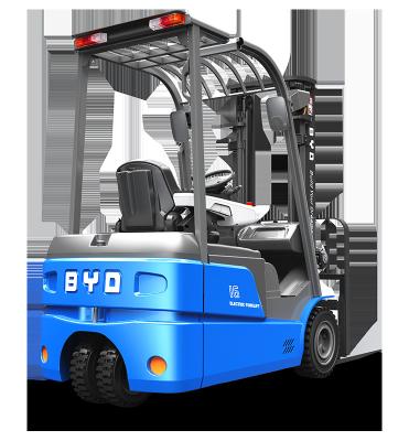 China BYD Three Pivot Balance Weight Electric Forklift 1.6-2.0 Ton Capacity with 80V Battery and UL/CE Certification for sale