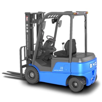 China BYD 1.6-1.8 Ton Electric Forklift with 80V Battery and 1.5-Hour Fast Charging for sale