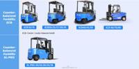 China BYD 1.6-1.8 Ton Electric Forklift with 80V Battery and 1.5-Hour Fast Charging for sale