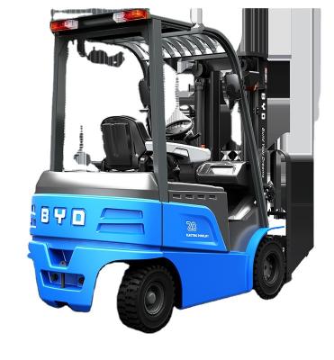 China BYD 2.0-2.7 Ton Electric Forklift with 80V Battery and Dual Drive System for Industrial Material Handling for sale