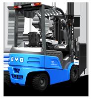 China BYD EL Series Electric Forklift 2.0-2.5 Ton Capacity 80V Battery Single Drive Industrial Material Handling Equipment for sale