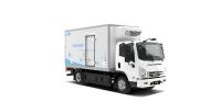 China Hot Selling 180KM BYD Pure Electric Refrigerated Box Truck City Delivery for sale