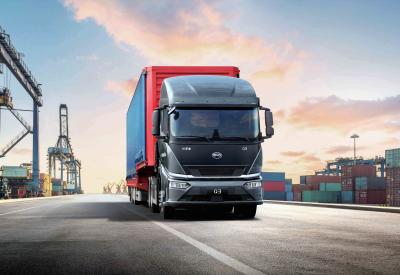 China BYD Q3 Tractor Long Range Edition Electric Commercial Vehicle with Multimedia System for Port Operations for sale