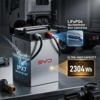 China 6000-Cycle Maintenance-Free Lightweight Lithium Battery for Refrigerated Trailer for sale